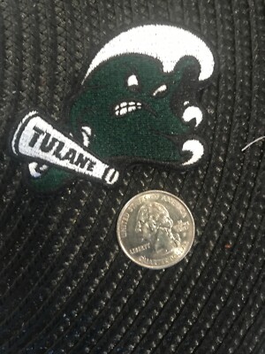 Tulane Green Wave Vintage Embroidered Iron On Patch 2.5” X 2” | eBay