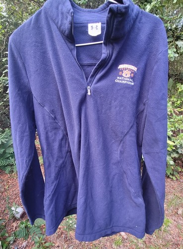 Auburn university tigers under armour half zip jacket XL great shape ...
