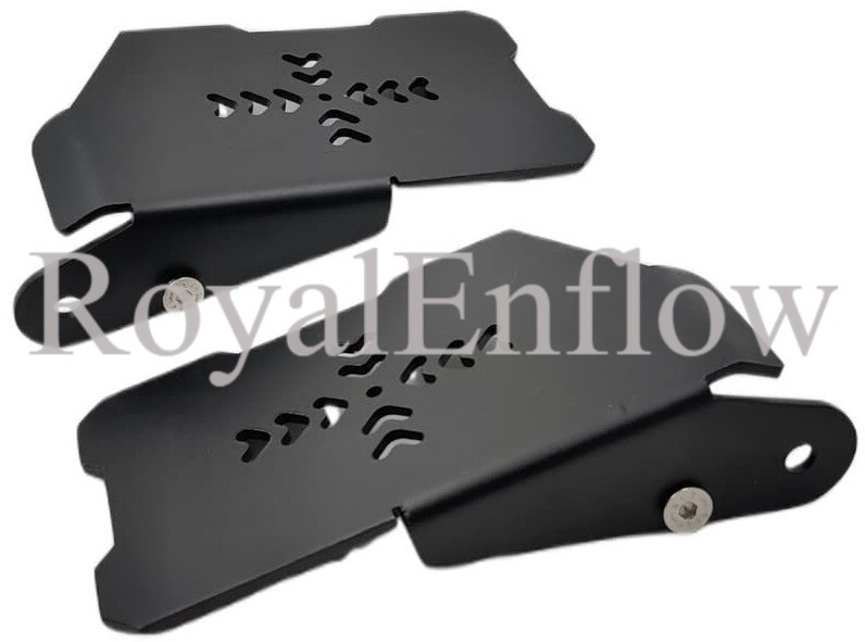 Fit for Royal Enfield Black Pillion Footrest for Continental GT 650 | eBay