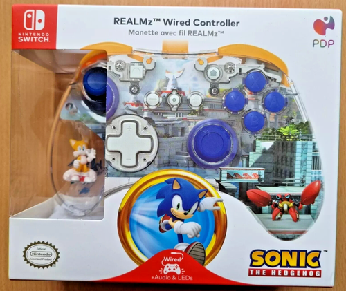 PDP Switch Realmz Controller TAILS SONIC THE HEDGEHOG NINTENDO SWITCH ⭐ ...