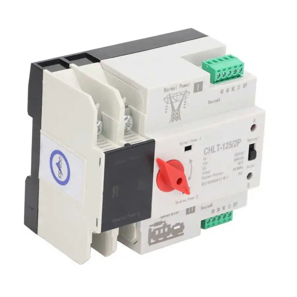 Dual Power Automatic Transfer Switch Flame Retardant Dual Power Switch ...