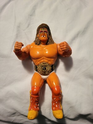 WWF Ultimate Warrior Water Pumper Water Gun Figure 1990 Titan Sports ...