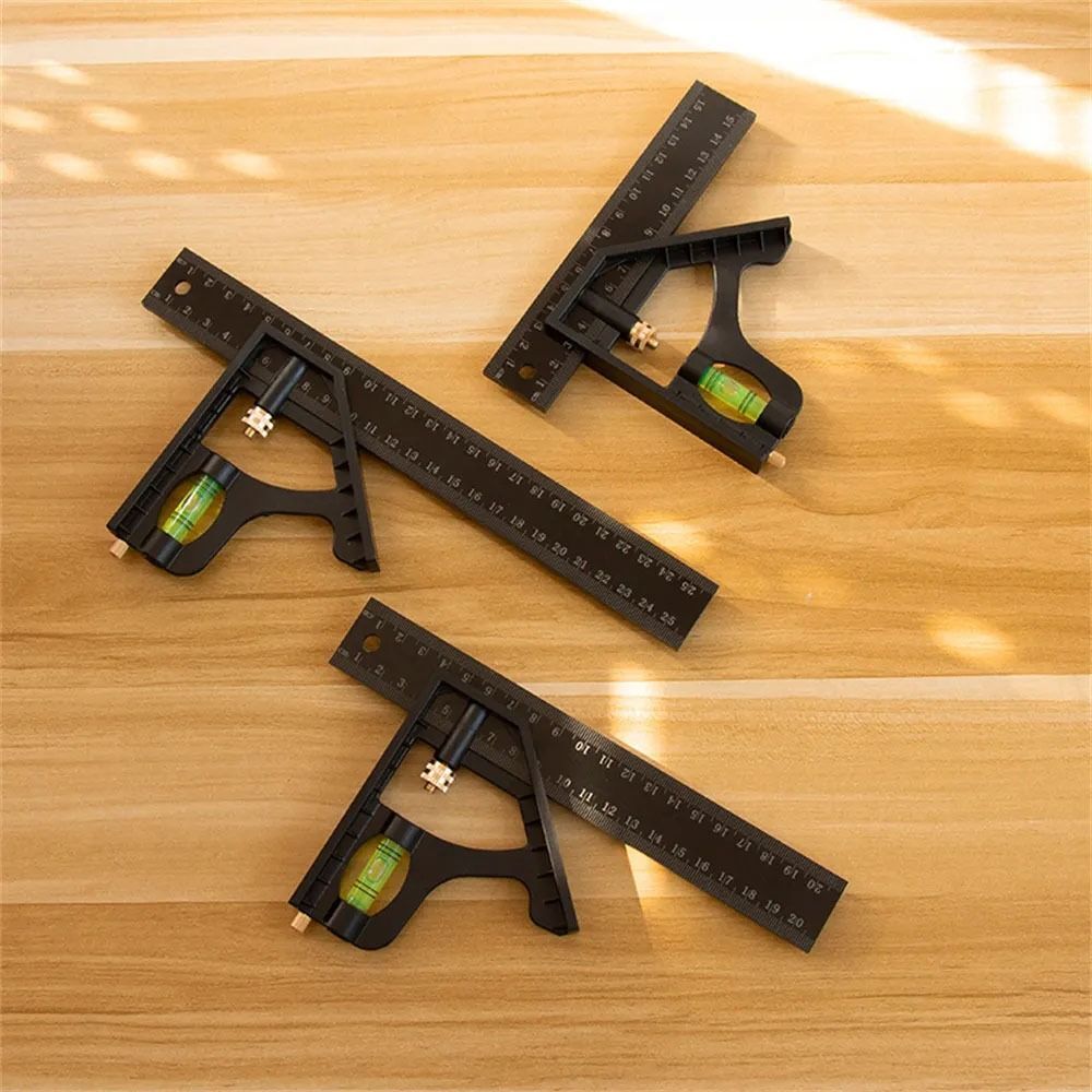 45 / 90 Degree Combination Right Angle Ruler Levelling Instrument ...