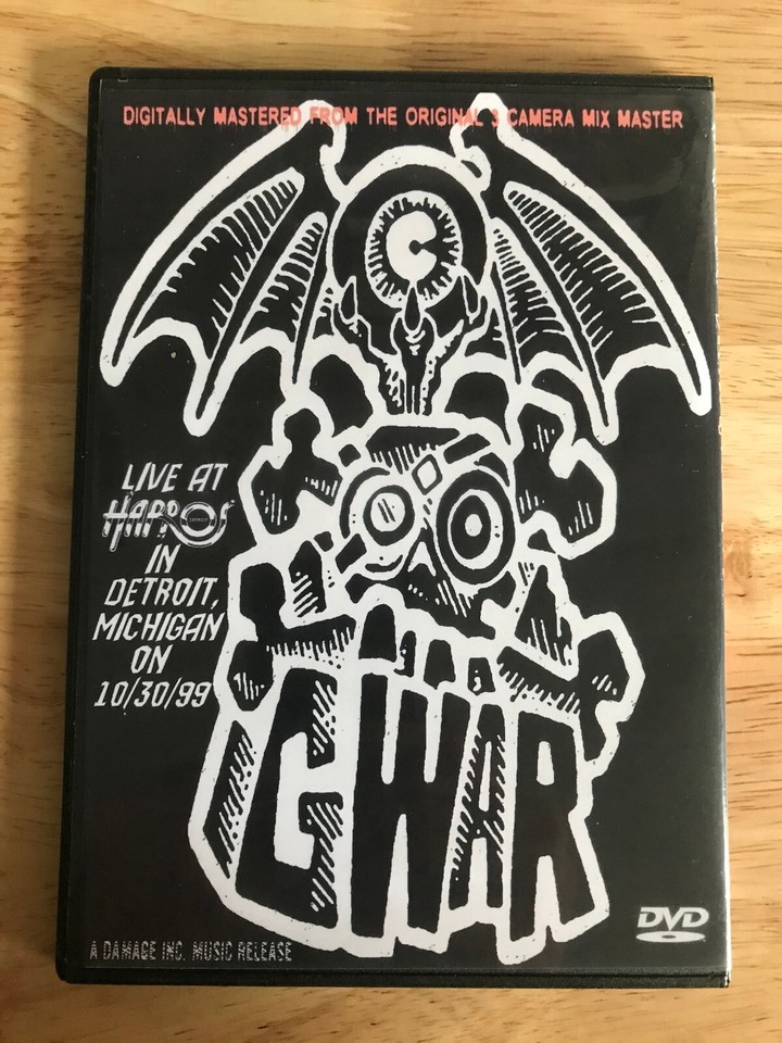 GWAR - Devils Nite in Detroit DVD Oderus Urungus Dave Brockie | eBay