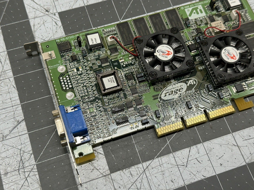 ATI Rage Fury MAXX Rage 128 / 64MB AGP 3D Graphics Card 109-67300-10 ...