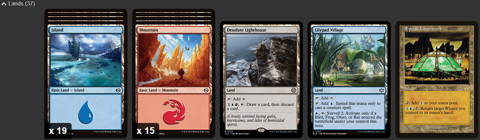 Alania, Divergent Storm MTG EDH Commander Deck , The "Otter" Wizards ...