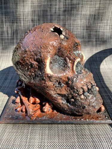 The Texas Chainsaw Massacre Rotten Skull Prop,Horror Decor | eBay