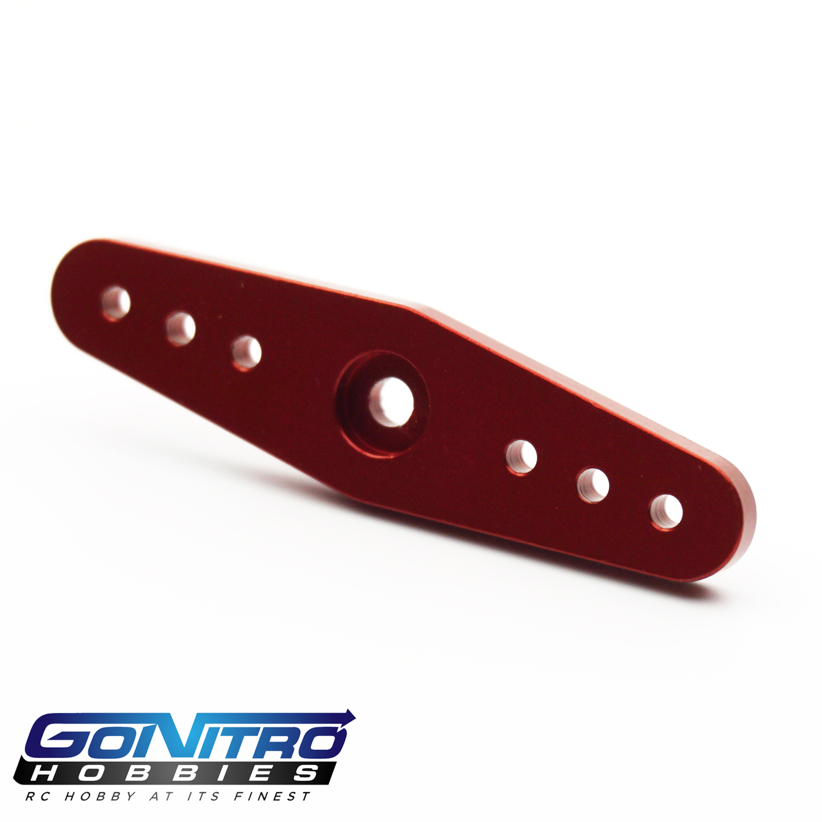 Go Nitro Hobbies 23T Aluminum 2 Way Servo Arm 3 Red JR / Airtronics ...