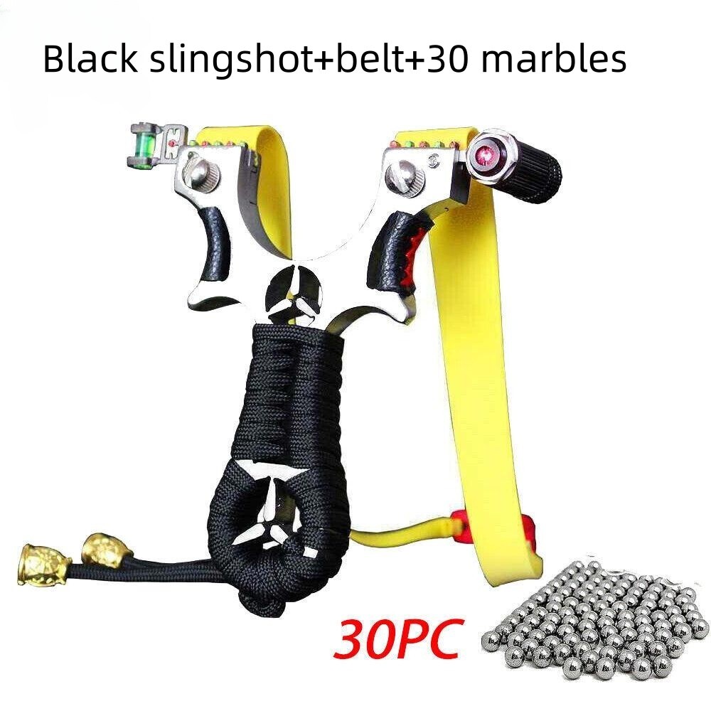 Professional Hunting Catapult Stone Thruster Slingshot 3pcs Rubber Band ...