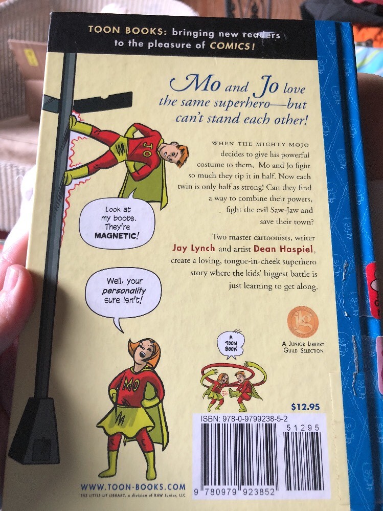 Mo And Jo Fighting Together Forever Toon Book By Haspiel & Lynch 2008 ...