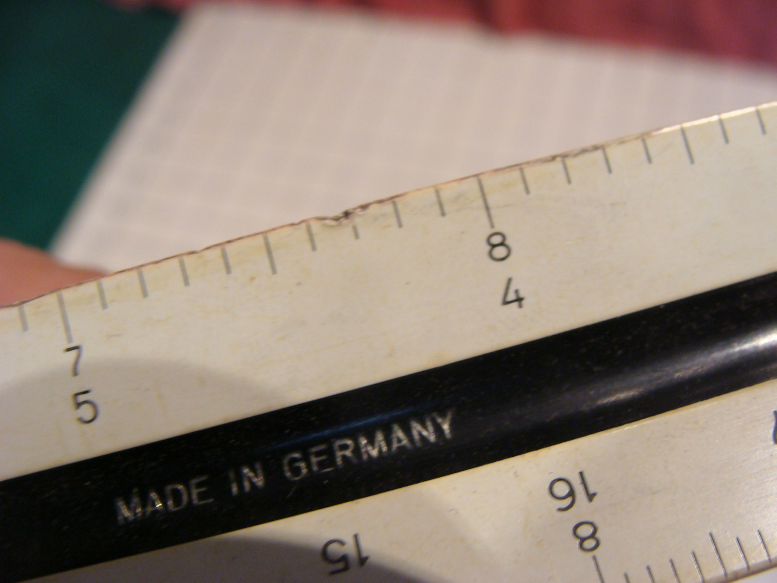 vintage triangle Ruler: A. W. FABER CASTELL 883/Z1 Germany u.s.std ...