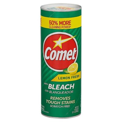 Comet Cleanser Powder with Bleach - Lemon Fresh Scent, 21oz (595g) | eBay