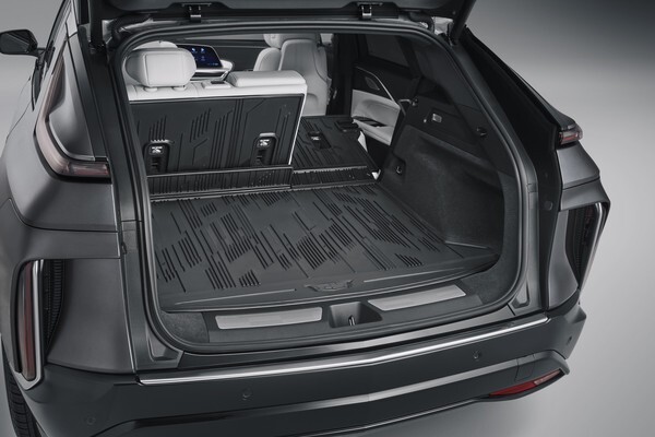 2023-2026 Cadillac LYRIQ Integrated Cargo Liner 85000058 Noir w/ Logo ...