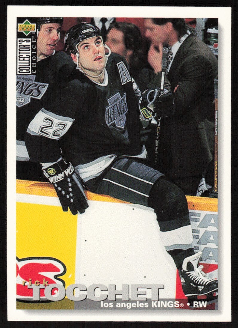 1995-96 Collector's Choice #254 Rick Tocchet Los Angeles Kings | eBay
