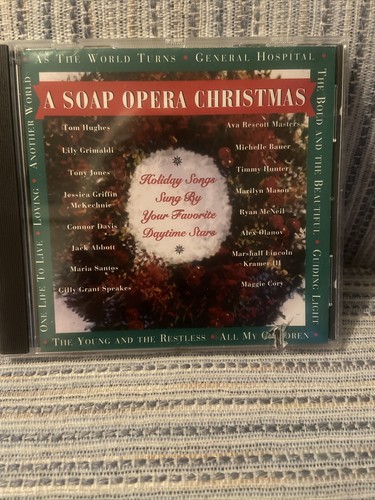 A SOAP OPERA CHRISTMAS CD -PERFORMED BY FAVORITE SOAP STARS - 1994 ...