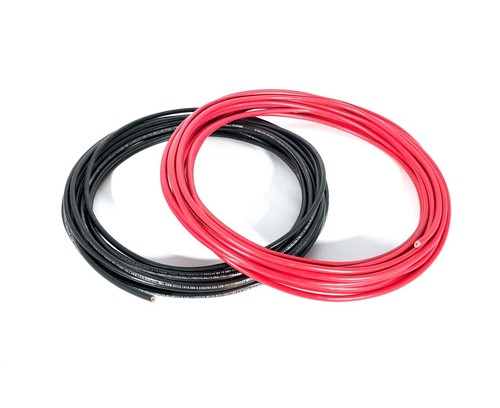 16mm Black or Red 100amp Tri Rated Panel Wire 12v 230v Auto Marine ...