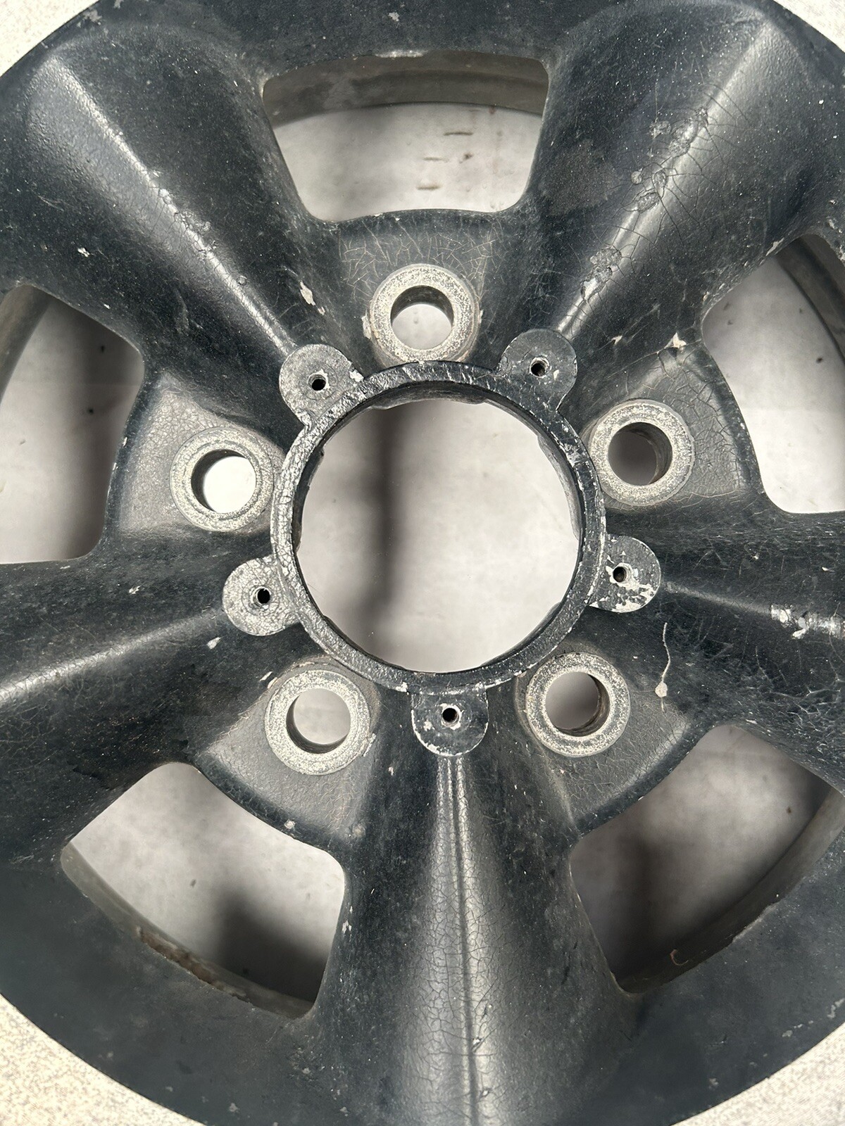 Torque Thrust Style 5 Spoke Mag Wheels Rims 14x6 Pair Chevy GM J18771 ...