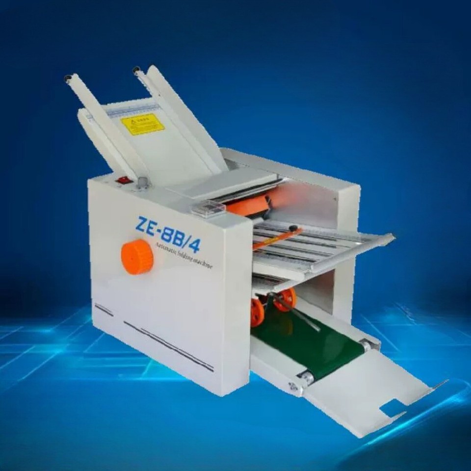 Automatic Paper Folding Machine Paper Folder Machine ZE-8B/4 4 Fold ...
