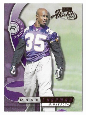 Doug Chapman 2000 Playoff Absolute Rookie #204 /3000 Minnesota Vikings ...