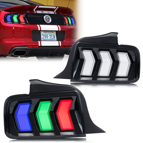 2005-2009 Ford Mustang RGB LED Tail Lights Sequential Rear Lamps | S ...