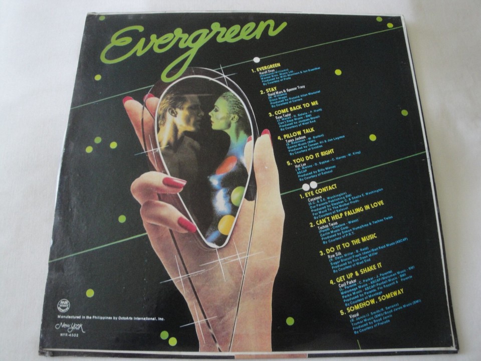 EVERGREEN ORIGINAL DISCO VERSION BY HAZELL DEAN & VARIOUS ARTISTS COMP ...
