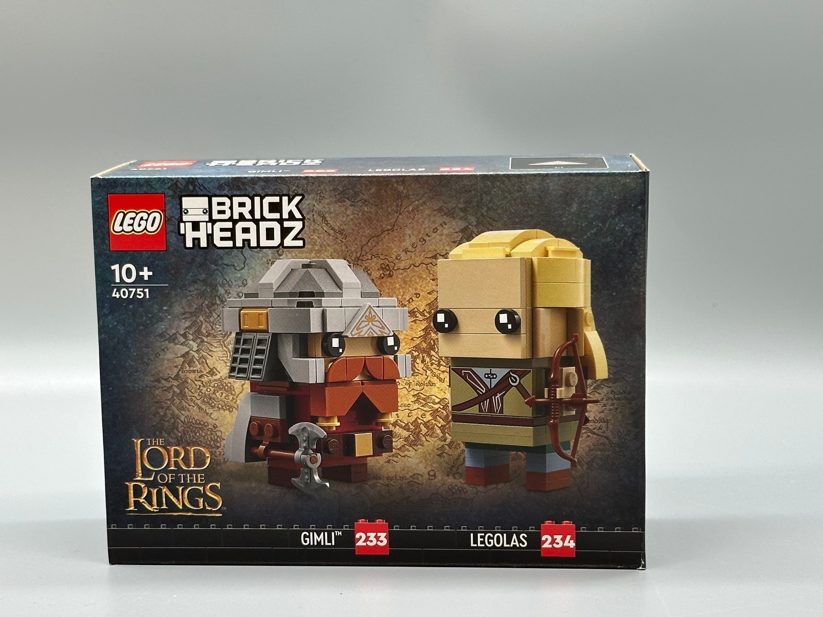 LEGO® SET 40751 - BRICK HEADZ - LORD OF THE RINGS Legolas and Gimli ...