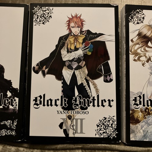 3 Books Black Butler Manga Volumes 6 7 8English Yana Toboso PAPERBACKS ...