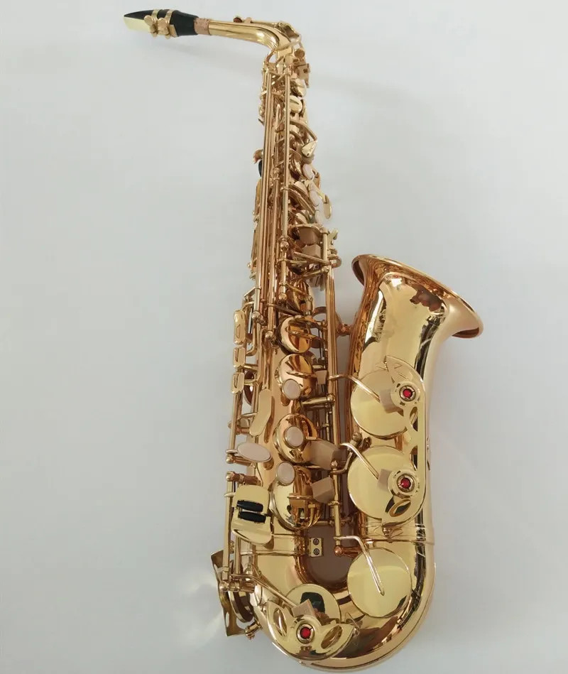 High Quality Alto Saxophone Brass Eb Alto Saxophone Gold Professional ...