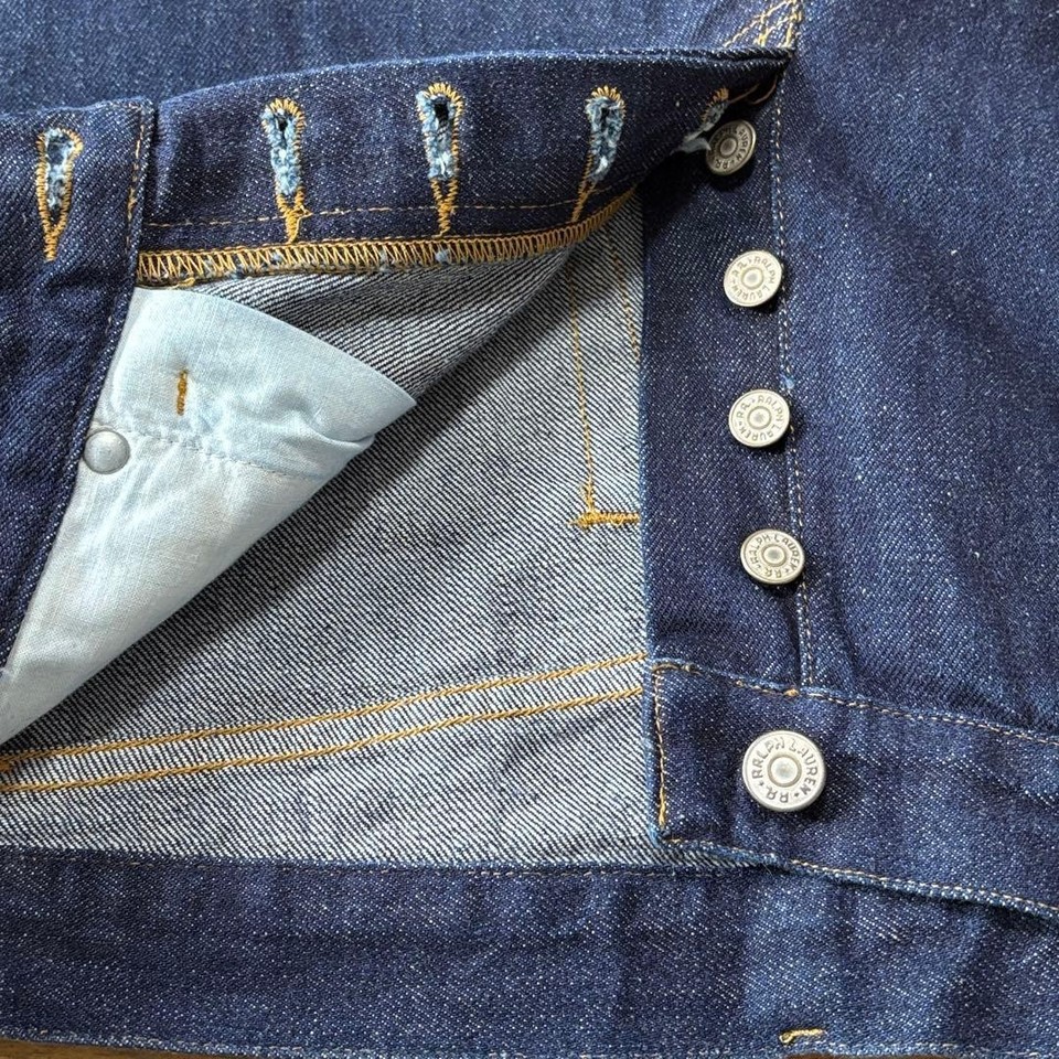 RRL Ralph Lauren 90s USA Deadstock Denim Jeans W31 Rare Made in USA ...