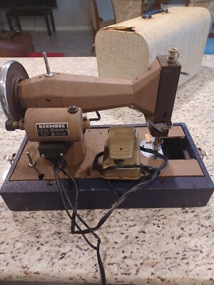 WORKING-VINTAGE SEARS KENMORE ROTARY SEWING MACHINE MODEL 117-720 | eBay