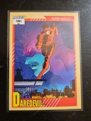Daredevil 1991 Impel marvel Superheroes Trading Card #2 (A5) | eBay