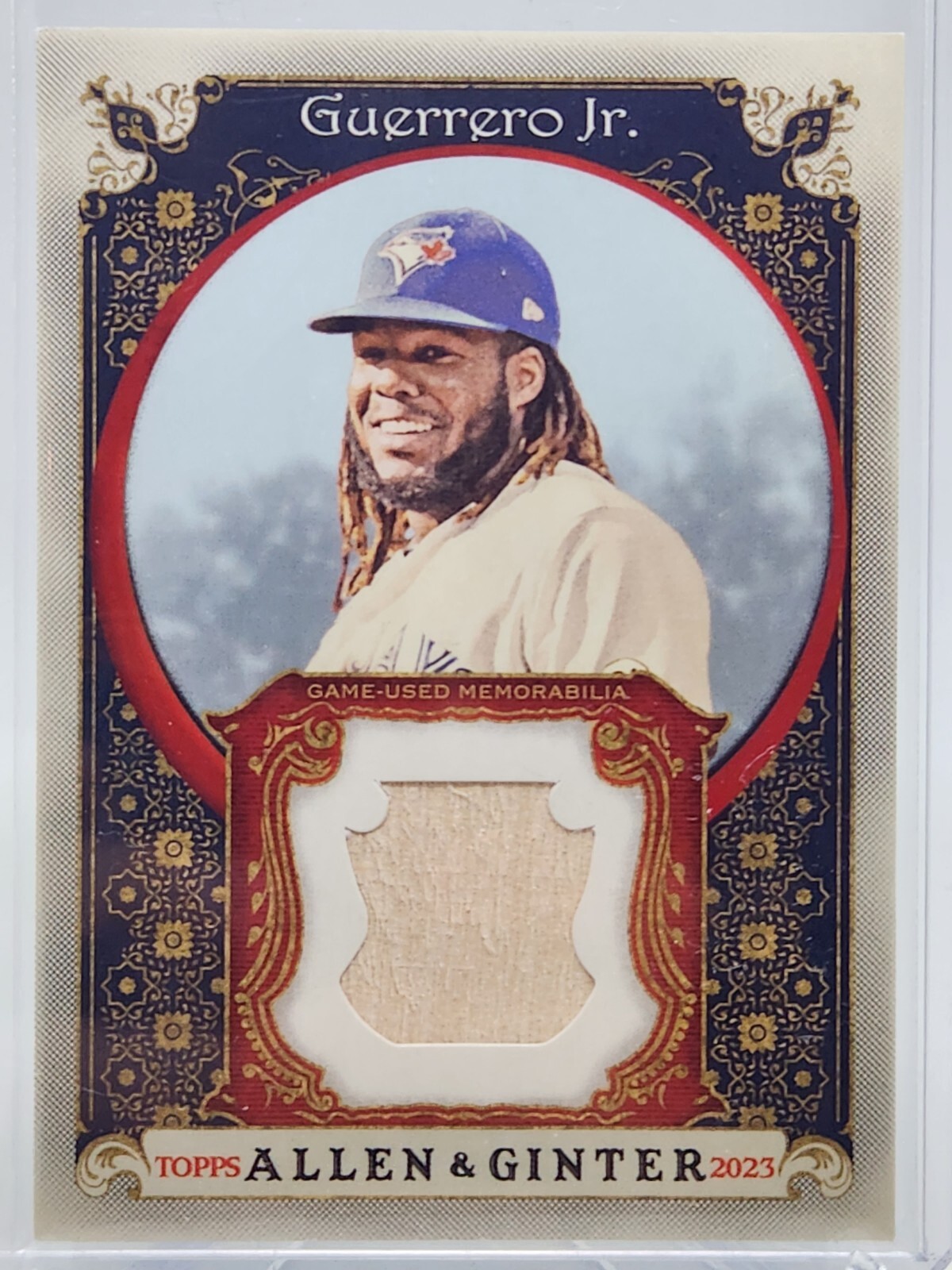 Vladimir Guerrero Jr. 2023 Topps Allen & Ginter Bat Relic Card | eBay