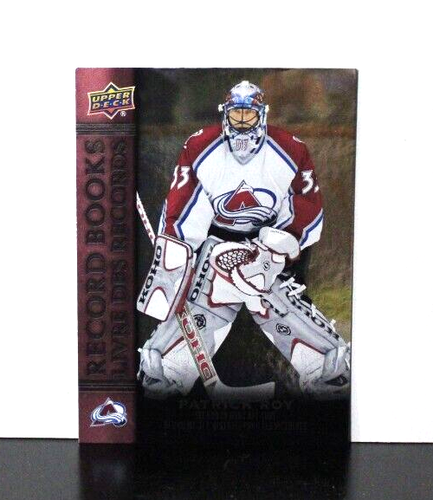 2023 Upperdeck Tim Hortons Legends Record Books RB-3 Patrick Roy | eBay