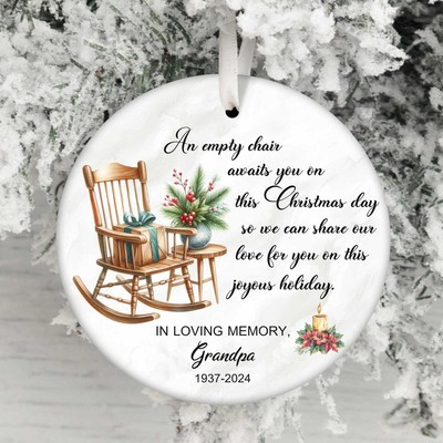 Memorial Poem Ornament Png Personalized Remembrance Ornament Memorial ...