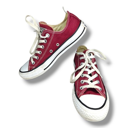Converse Unisex CT All Star Low M9691 Ox Maroon Shoes Sneakers Men's 5 ...