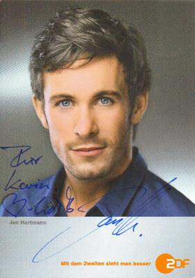 JAN HARTMANN - German Actor - Crashpoint - Autograph Photo | eBay