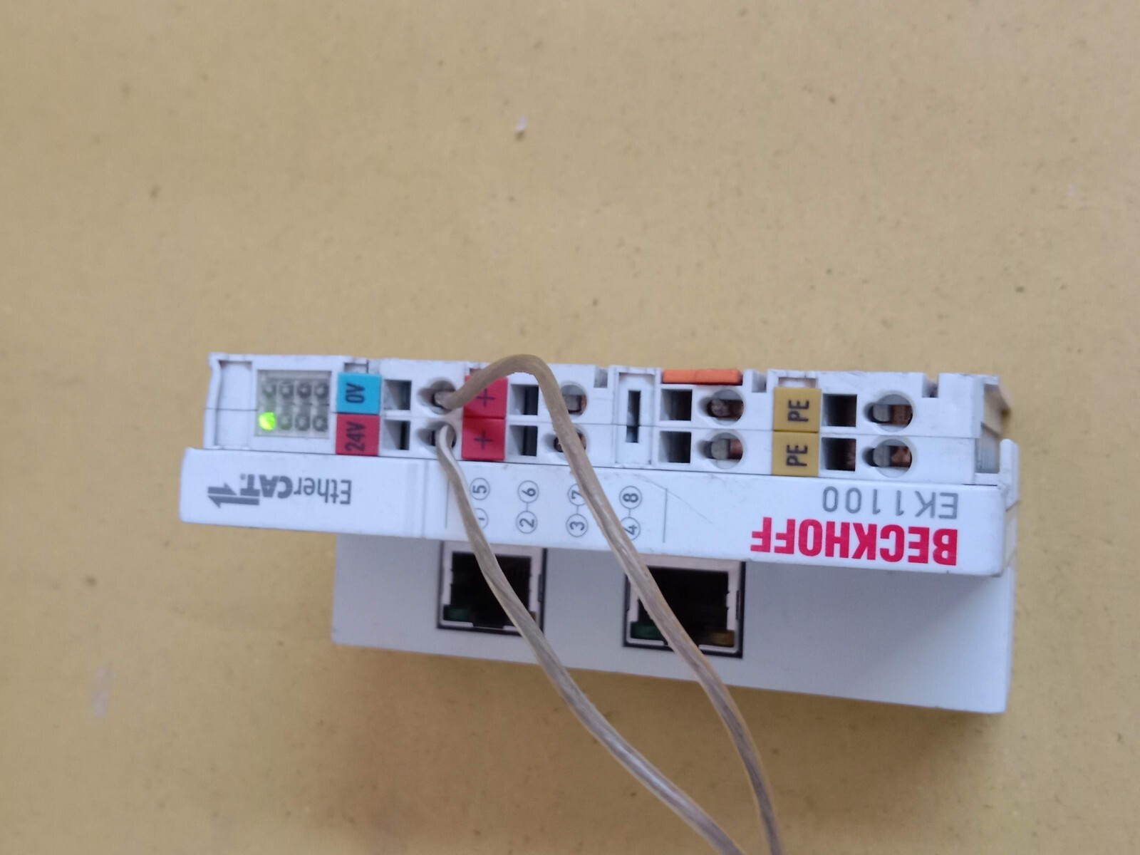 Beckhoff EK1100 EtherCAT Coupler EK 1100 Rev 0018 24V DC | eBay