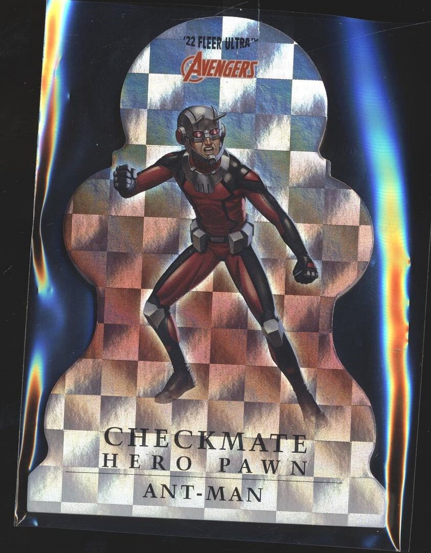 2022 FLEER ULTRA MARVEL AVENGERS CHECKMATE HERO PAWN ANT MAN | eBay
