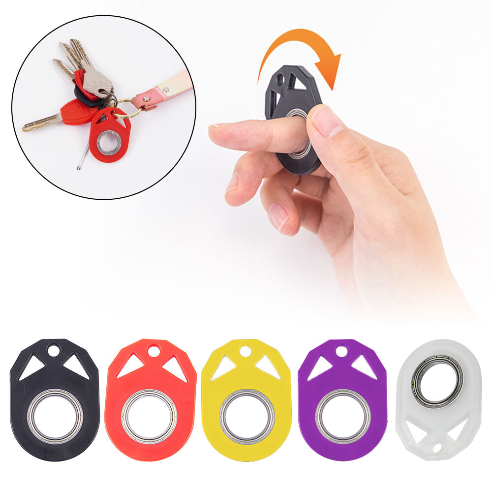 Creative Fidget Spinner Hand Spinner Anti-Anxiety Toy Keychain VH | eBay