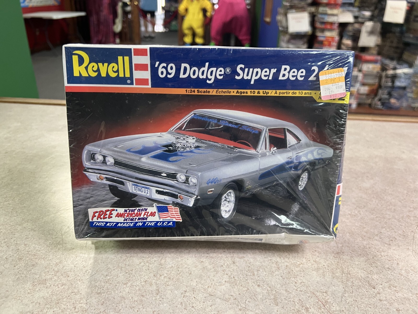 Model Kit New Sealed - Revell Monogram 1:24 Scale 1969 Dodge Super Bee ...