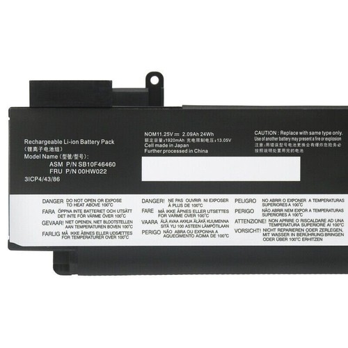 Battery For Lenovo Thinkpad T460s T470s Series 00HW022 00HW023 00HW024 ...