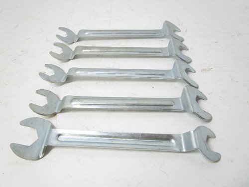 Lot of 5 Vintage Tools Wrenches Metal Pop Inexpensive Open Ended Dual ...