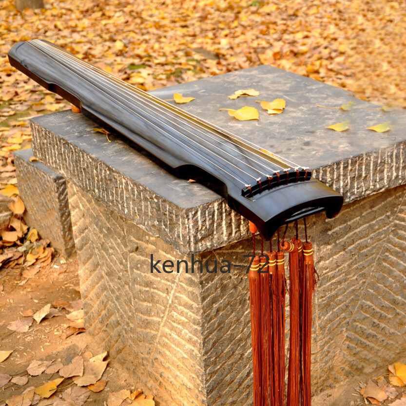 48" Professional Guqin Chinese 7-stringed Zither Instrument ...