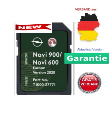 OPEL 900 / 600 Navigation SD-Karte EUROPA / Neueste Version | eBay.de
