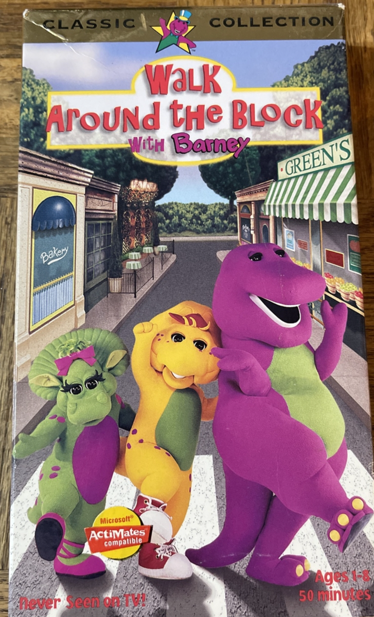 Barney Walk Around The Block Vhs