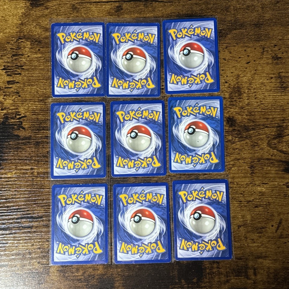 100% Complete Fossil Set 62/62 WOTC Vintage Pokemon Cards 1999 NM-HP ...