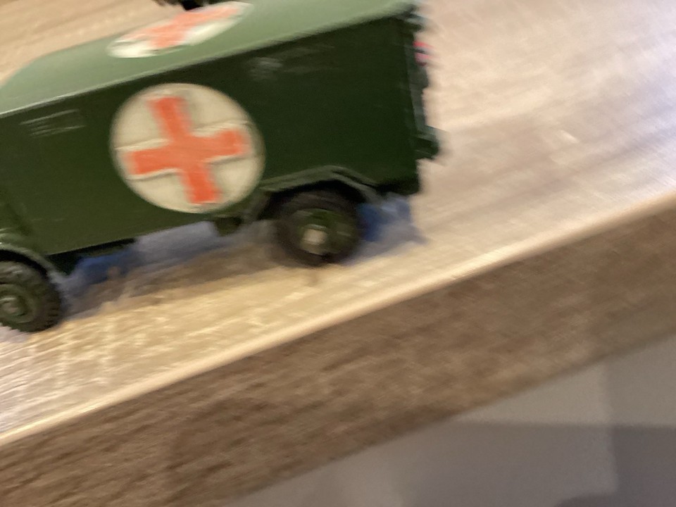 Dinky Army Military Job Lot X3 Ambulance Tank and Lorry. Please See All ...