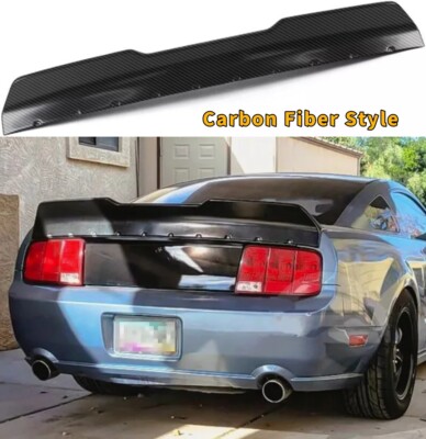 Ducktail Spoiler Rear Trunk Spoiler For 05-09 Ford Mustang 5gen S197 ...