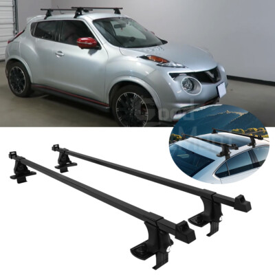 For Nissan Juke 2011-2017 Black Iron 54" Roof Rack Cross Bar Kayak ...