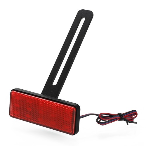 Universal Motorcycle Rear License Number Plate Reflector Set | eBay UK